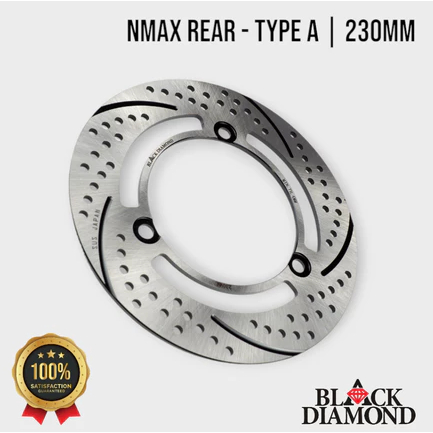 Rear Disc Plate NMAX New, Old \ Nmax Neo \ Nmax Turbo - 220mm Black ...