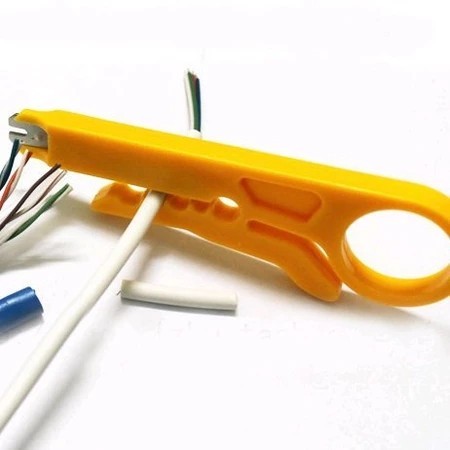 ELECTRICAL CABLE SKIN REMOVAL TOOL LAN STRIPPER WIRE CABLE CUTTER ...