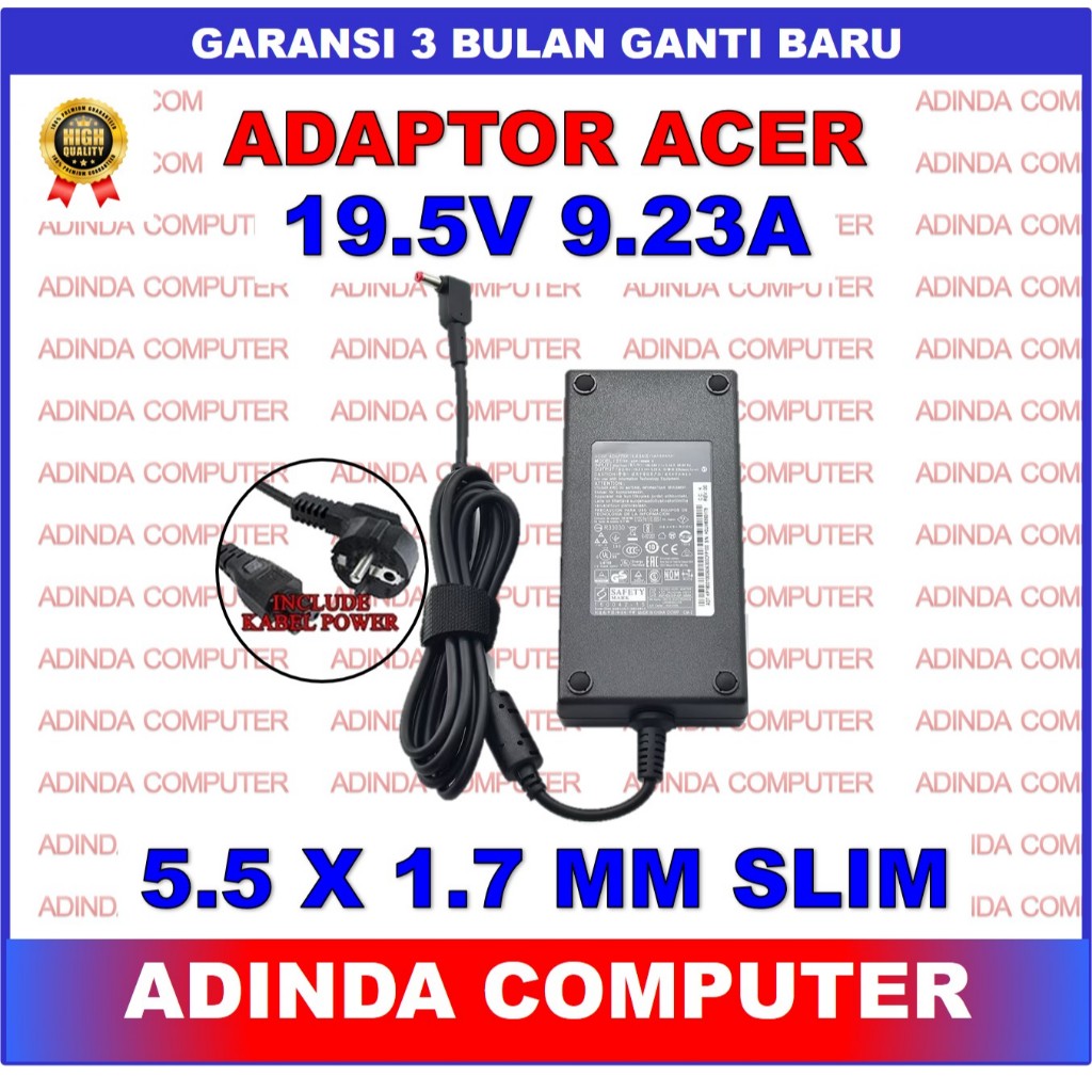 Acer Predator Helios Charger Adapter 300, A715-71G A715-72G A715-74 A717-71 19.5V 9.23A | Shopee ...