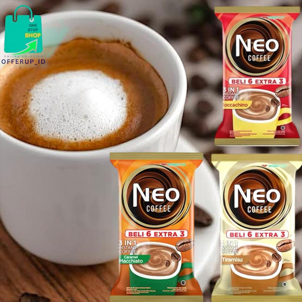 Neo Coffee Moccachino Caramel Macchiato Instant Sachet Coffee 180g ...
