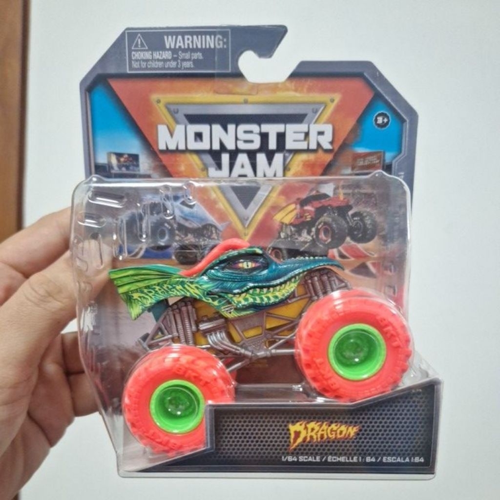 Monster Jam Dragon Scale 1:64 Series 41 Original Spin Master | Shopee ...