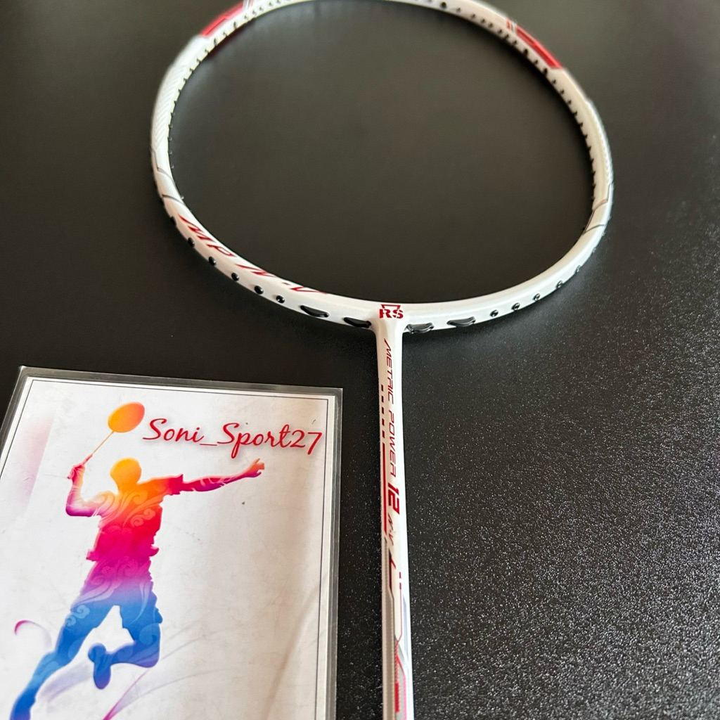 REINFORCE SPEED METRIC POWER 1232LBS BADMINTON RACKET | Shopee Philippines