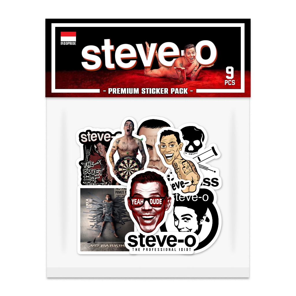 Jackass Sticker Pack vol. 1 (Steve-O) | Shopee Philippines