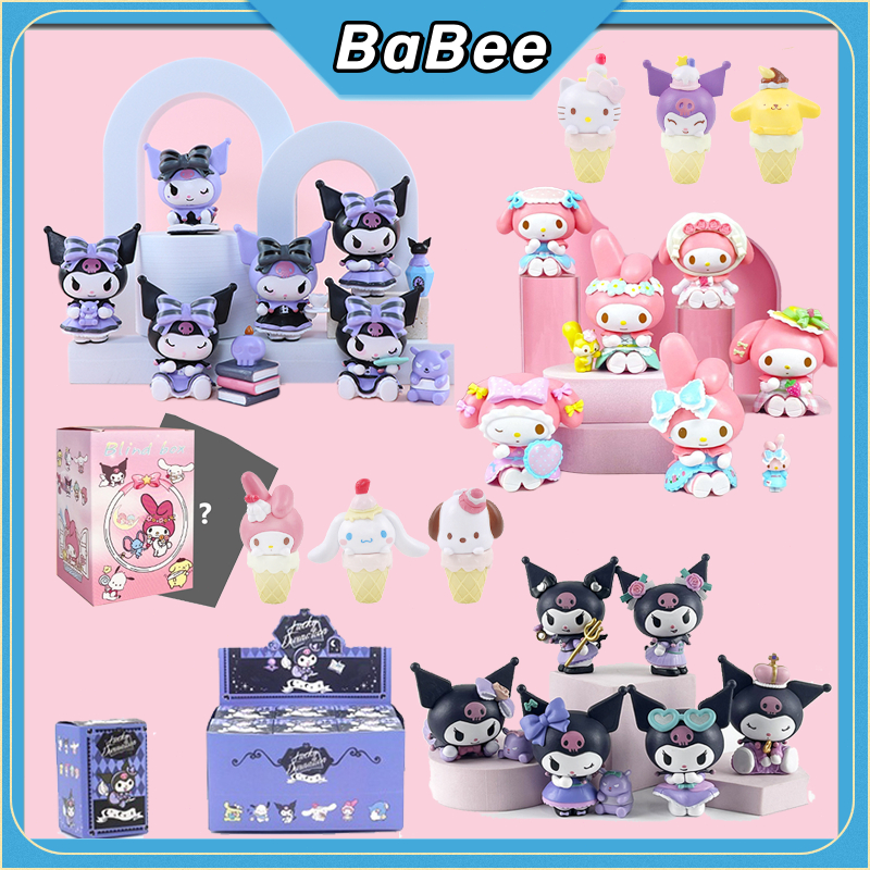 Babee Toy Melody Blind Box Cute Kuromi Character Toy in Box Blindbox ...