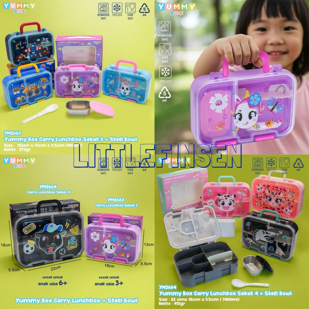 YUMMY BOX carry lunch box/yummy box anti-spill/lunch box for toddlers ...