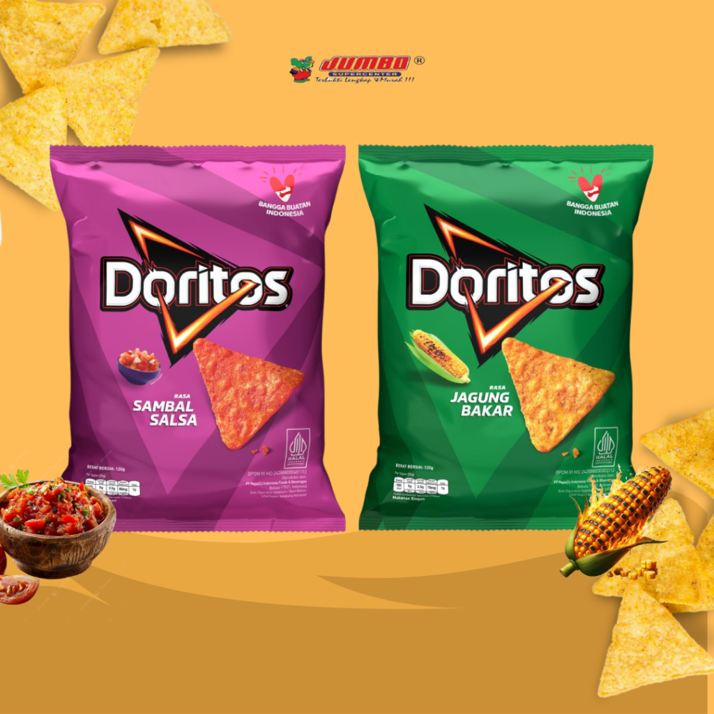 Snack Doritos Corn Chips Snack Corn Chips 50gr 120gr Snacks | Shopee ...