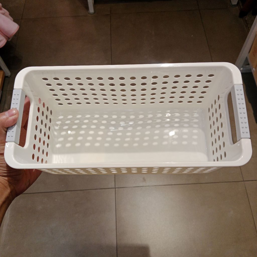 Miniso Storage Box with Handle (Tall Version, S) | Shopee Philippines