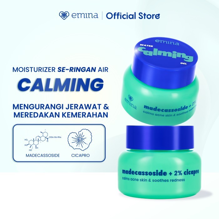 Emina Water Calming Gel Moisturizer 30g | Shopee Philippines