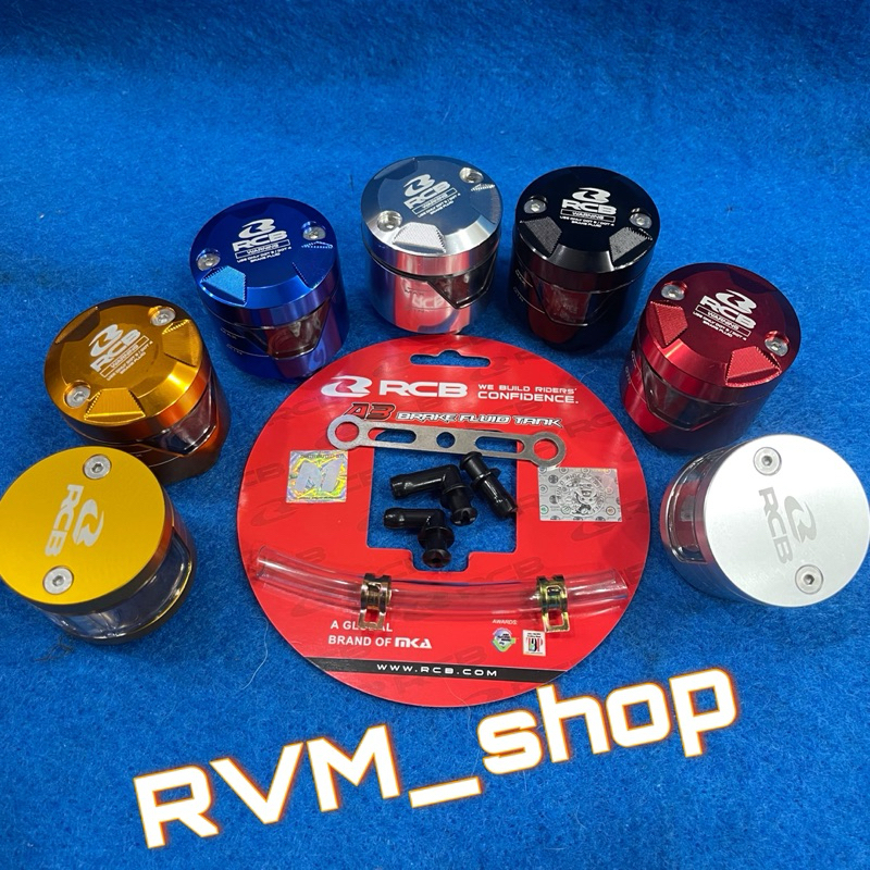 ORIGINAL CNC RCB A1/A3 CNC BRAKE TANK MASTER TUBE SET + CLEAR HOSE ...