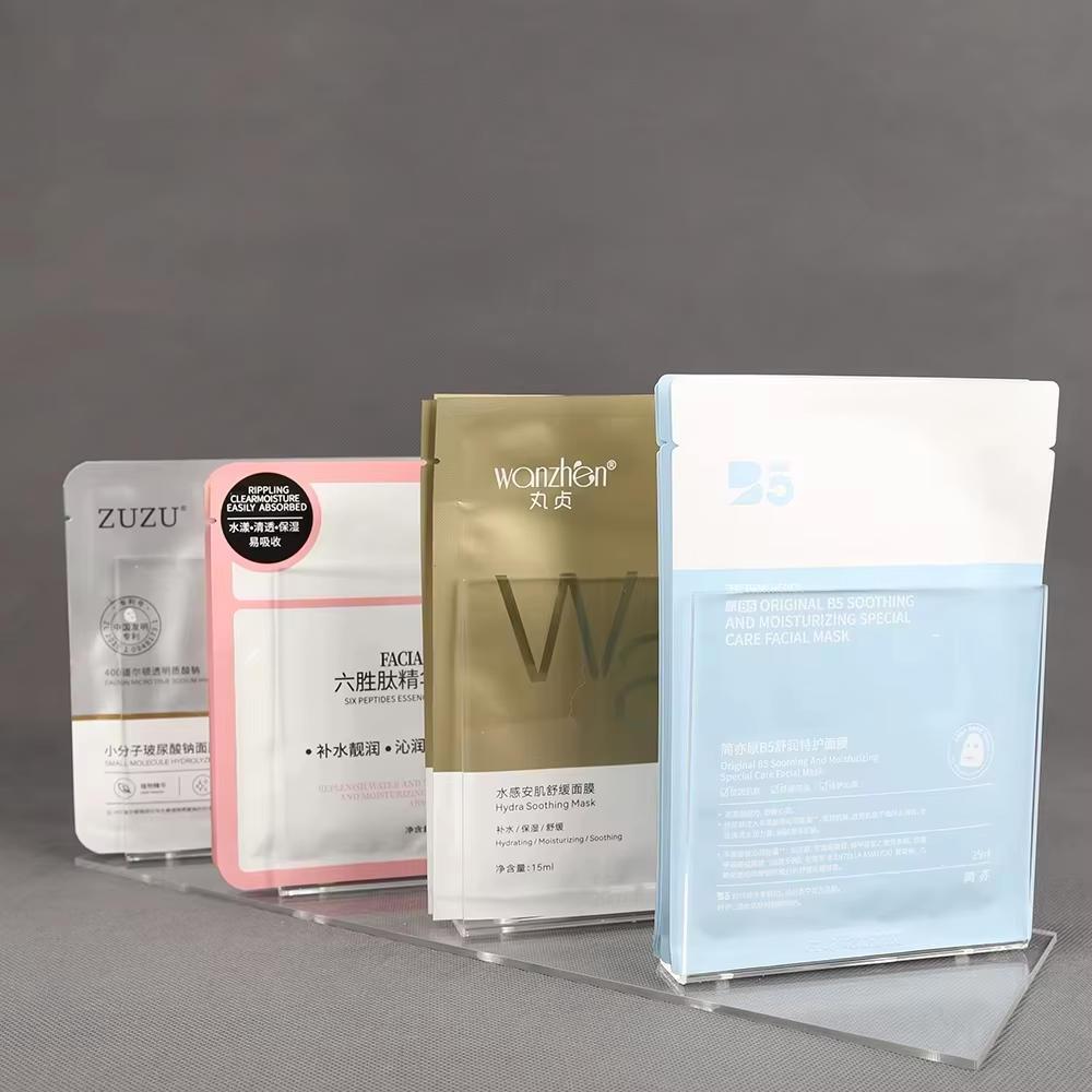 Acrylic Display Sheet Face Mask Organizer Acrylic Standing Face Mask ...
