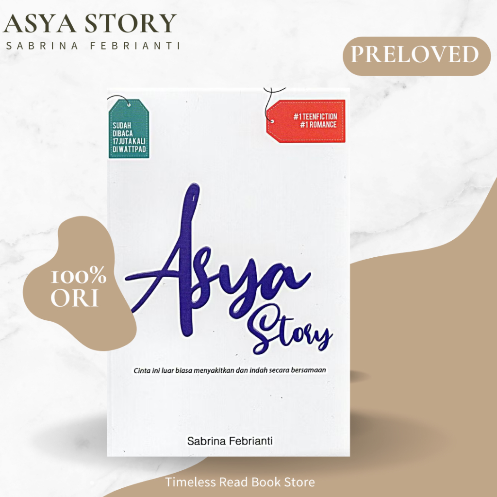 Selling Wattpad Book Asya Story by Sabrina Febrianti Preloved Original ...