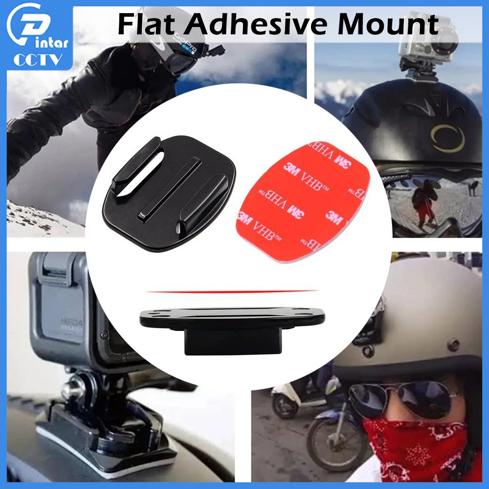 Helmet 3M Adhesive Flat Mount Sticker Base Mount For Go Pro Hero 12 11 ...