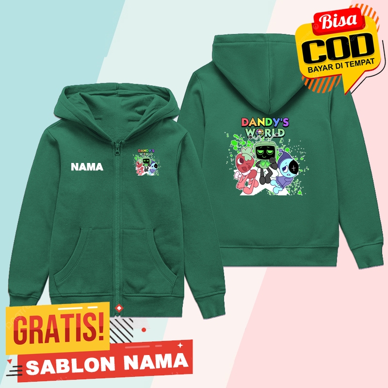 Dandys World Children's Zipper Hoodie Jacket / Boys & Girls Zipper ...