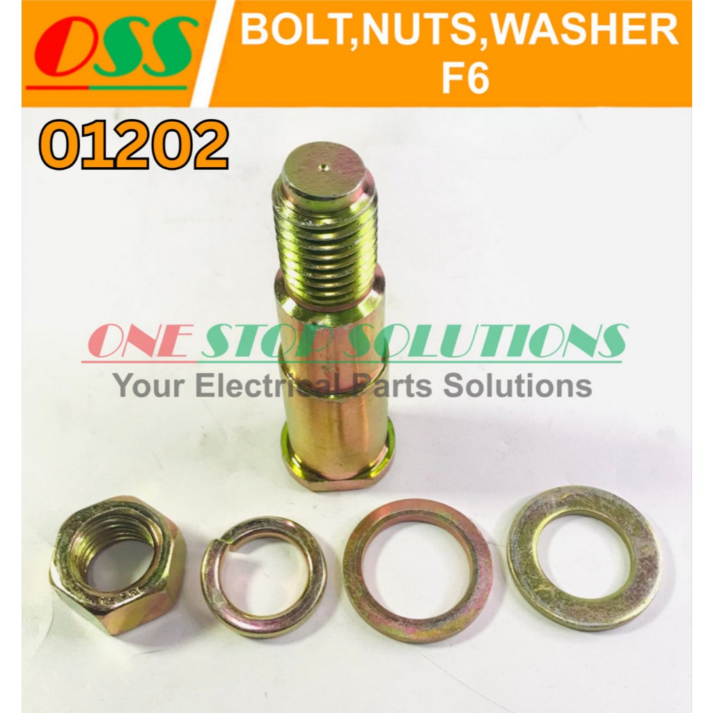 Bolt, NUTS, WASHER F6 BOLT COPLING FCL 280-315 / FCL CLUTCH BOLT | Shopee Philippines