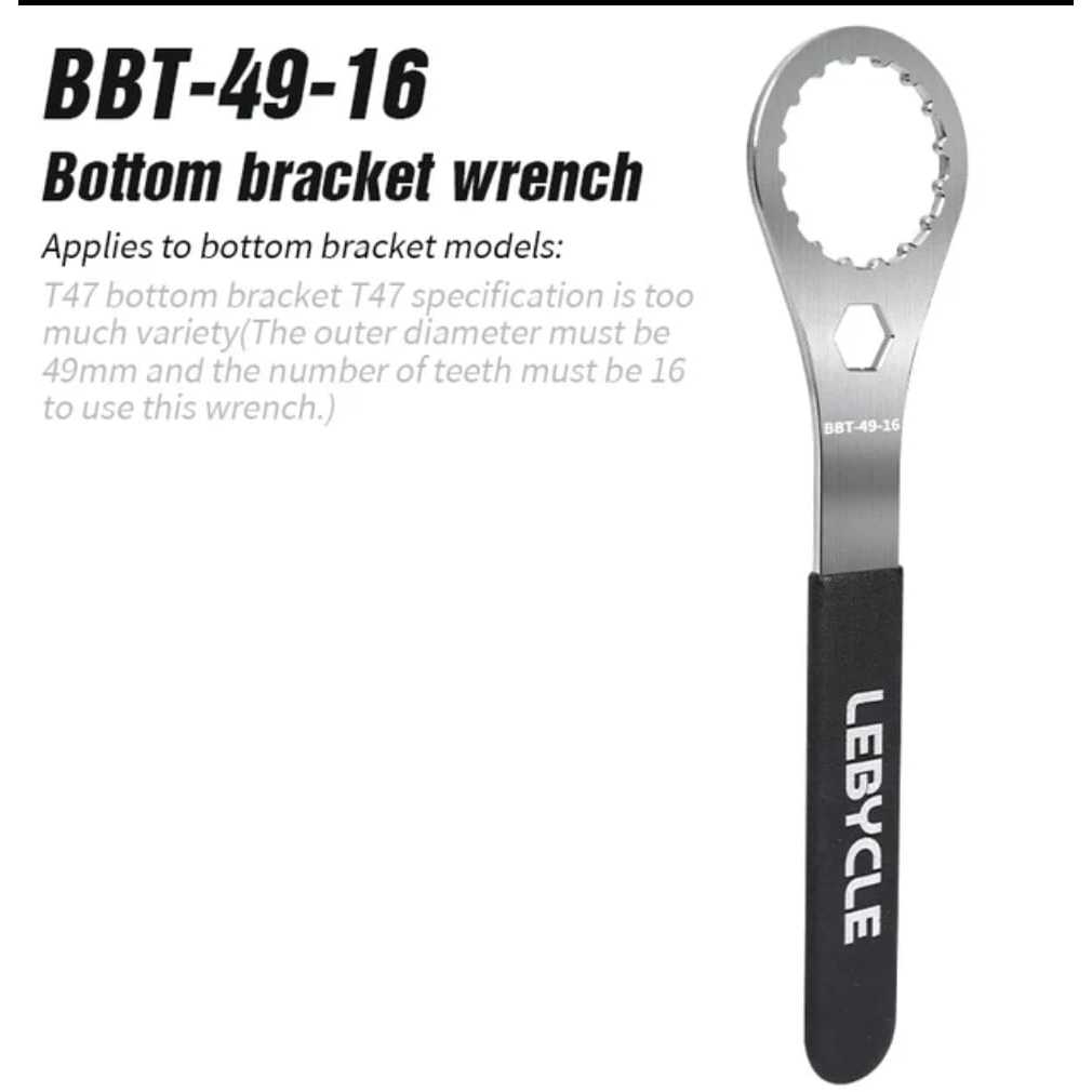 Lebycle Tool BB Key Tool BSA30 Bottom Bracket BSA 30 BB386 BB49 49mm ...