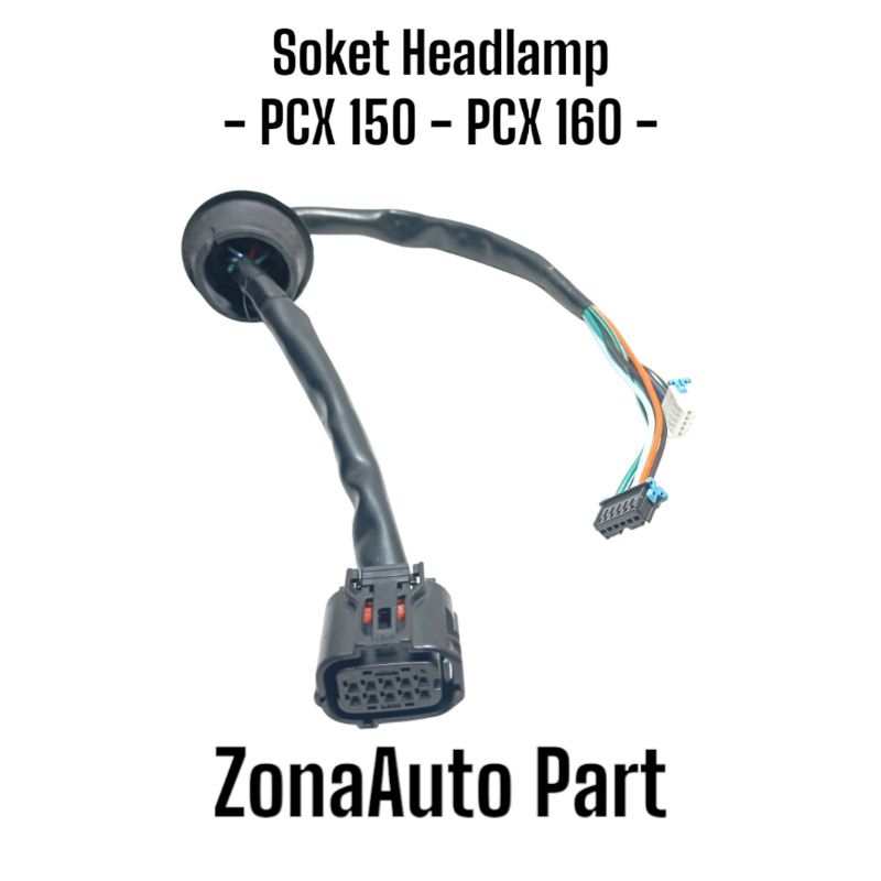 Original Honda PCX 150 PCX 160 headlamp connector cable socket | Shopee ...