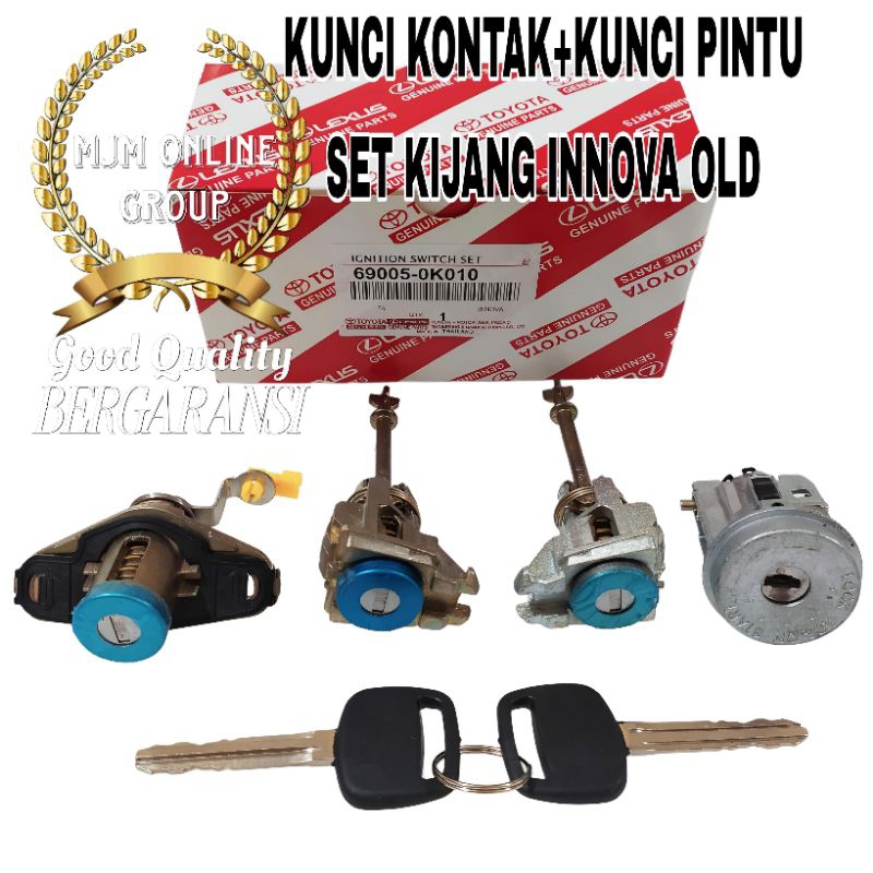Old KIJANG INNOVA SET DOOR LOCK CONTACT KEY | Shopee Philippines