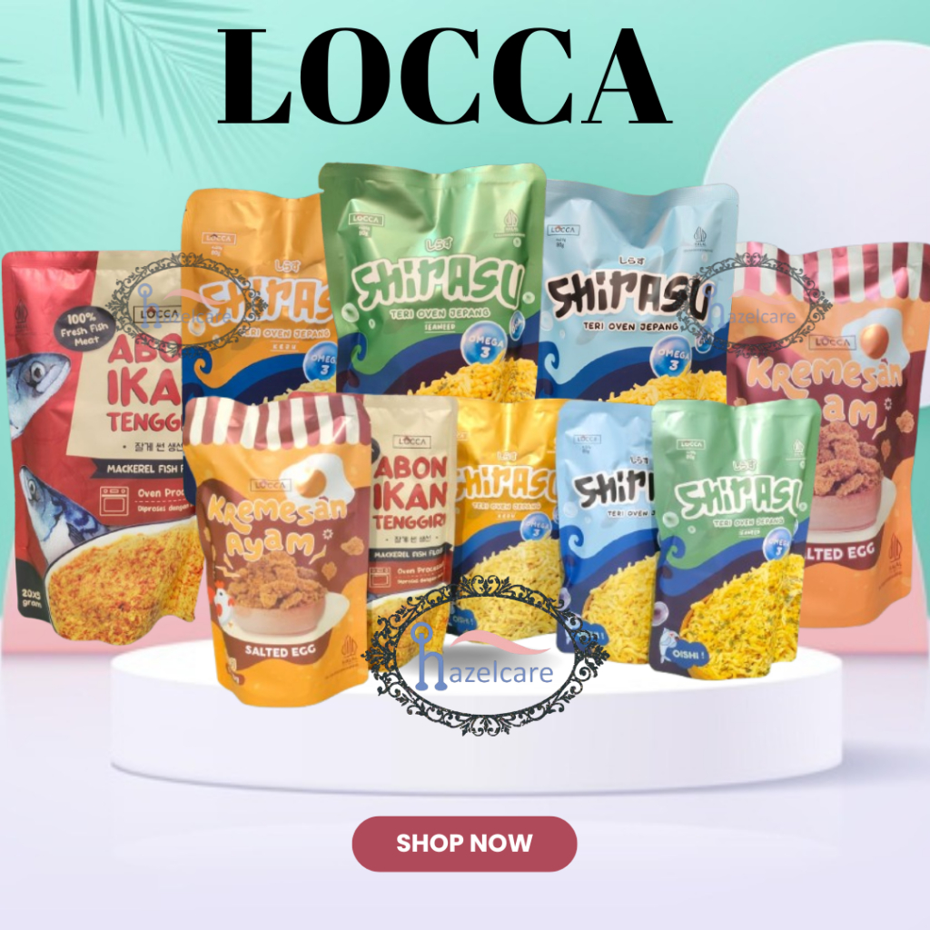 Locca Shirasu Anchovies / Mackerel Fish Floss / Chicken Kremesan ...