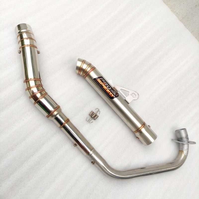 Pro SPEED pipe canister 51mm super open spec tube type 1set for Raider ...