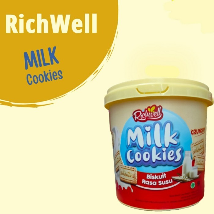 Richwell Vanilla Cookies 400g Chocolate, Coconut, Milk Flavored Biscuit ...