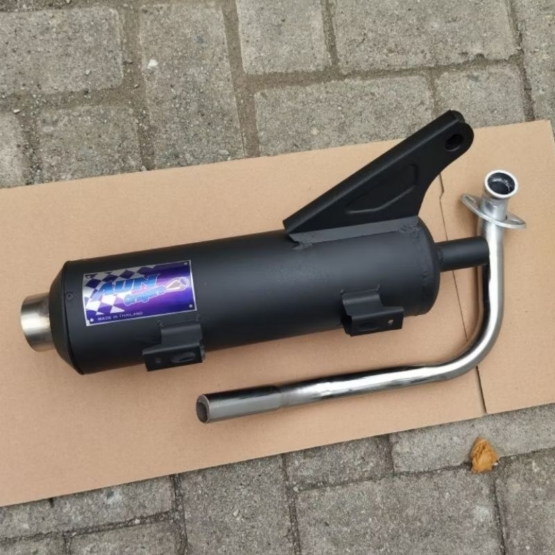 Aun Power pipe muffler pipe beat fi beat carb Honda Genio click 125i ...