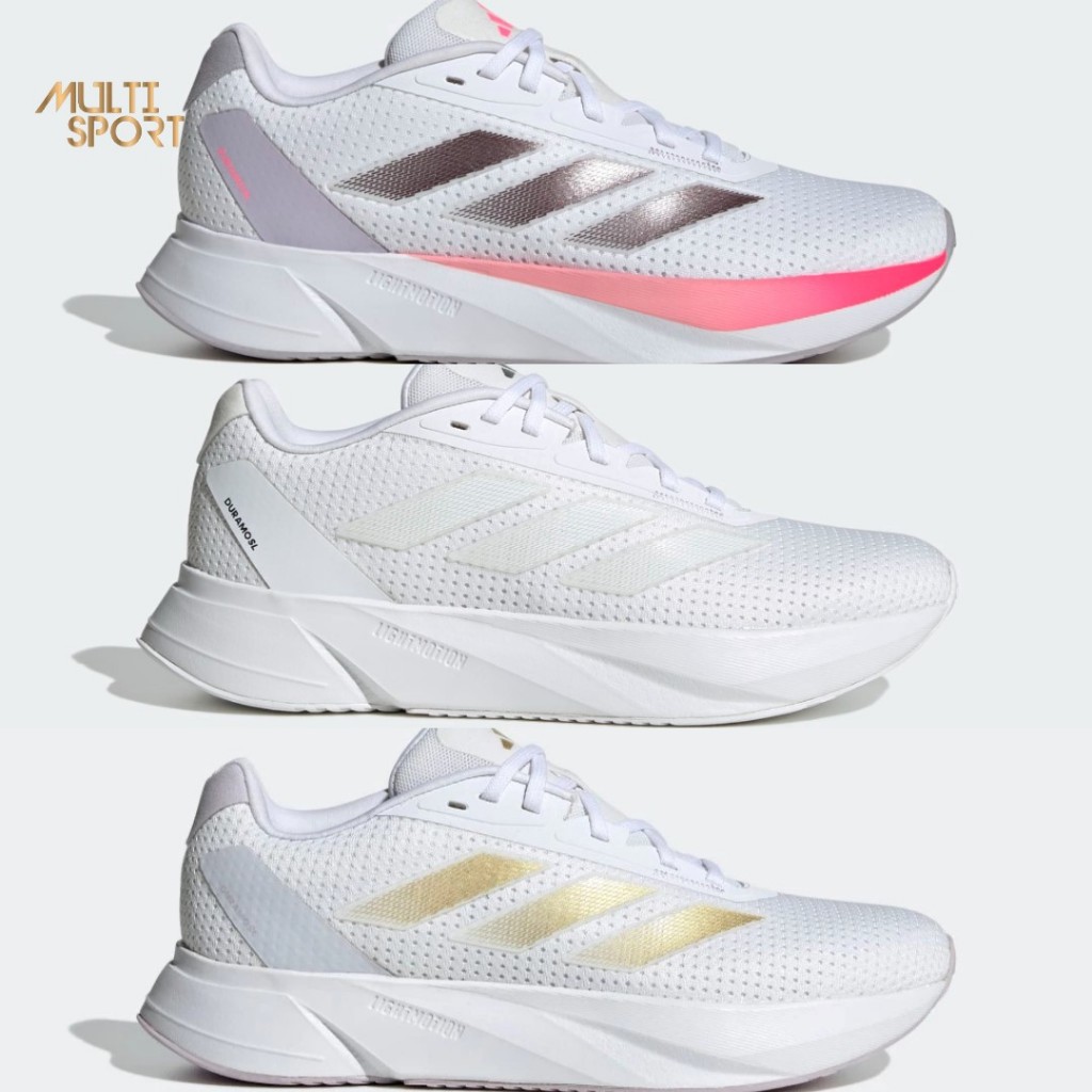 Adidas DURAMO SL WOMEN WHITE IF7875 WHITE/PINK IF9465 WHITE/GOLD IF7883 ...