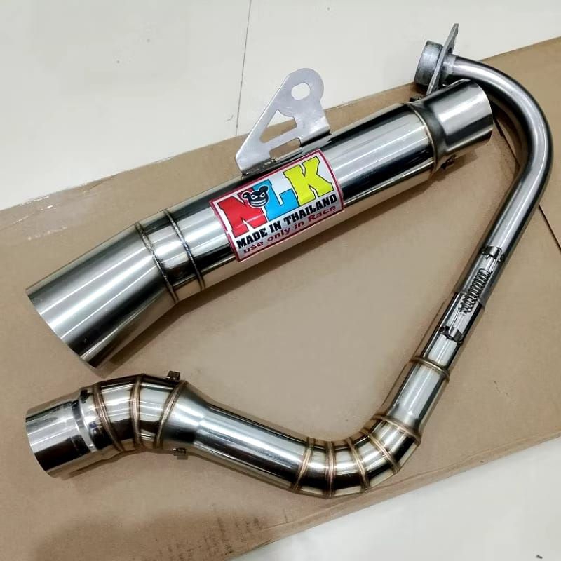 Universal Super Open NLK Exhaust Pipe Honda click 125/150 i Beat Fi Mio ...