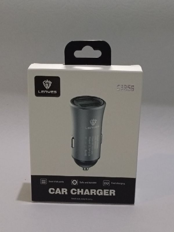 Lenyes CA856 Dual Ports Car Charger Saver | Shopee Philippines