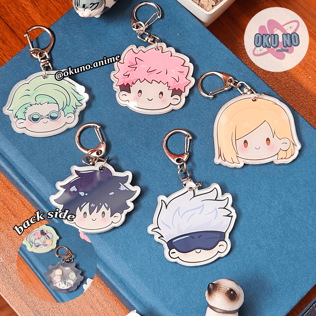 Jujutsu Kaizen Mini Keycharm Acrylic Anime Keychain (Hanci) | Shopee ...