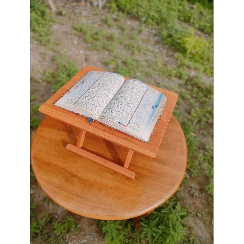 KAYU Rehal Quran Wooden Folding Table Study Table Koran Table Folding ...