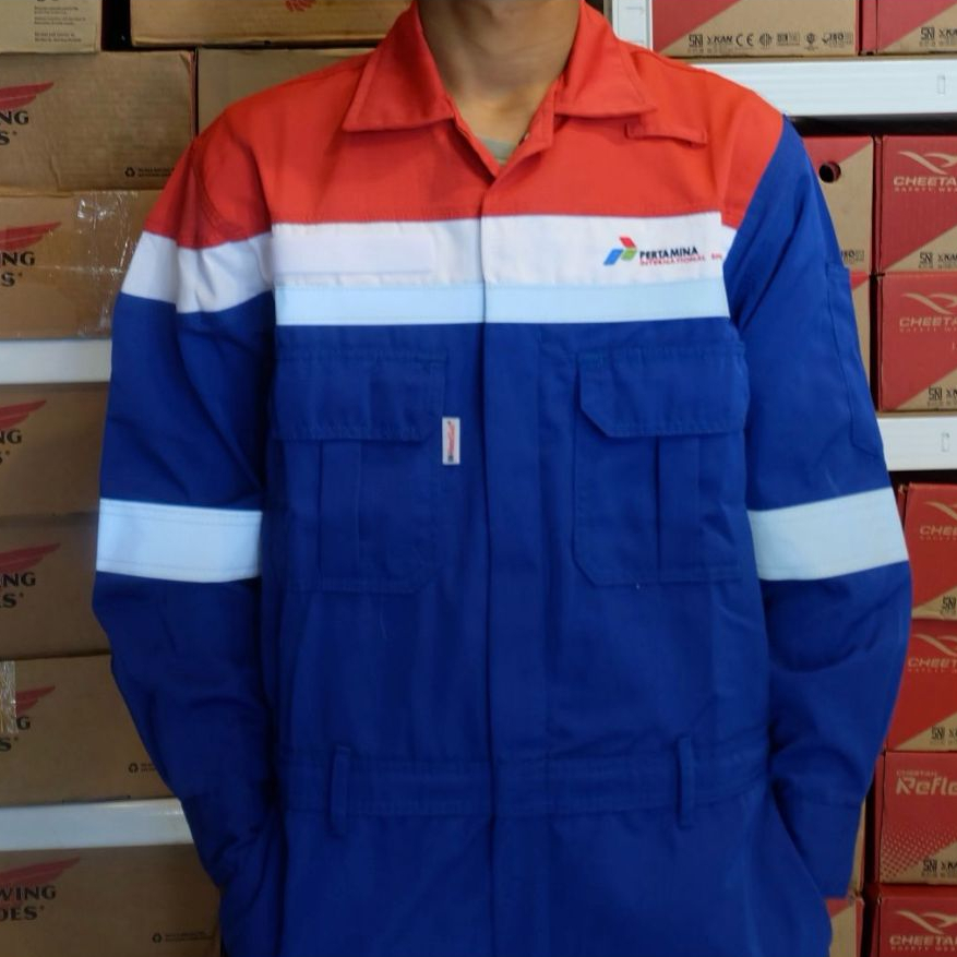 Wearpack Pertamina BR-Flame Shield Ultra Coverall Pertamina BR-Flame ...