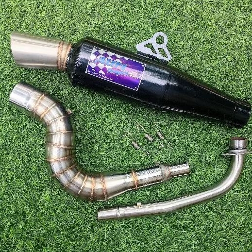 Aun Pipe canister conical open specs exhaust Pipe for Wave 125 Xrm 110/ ...