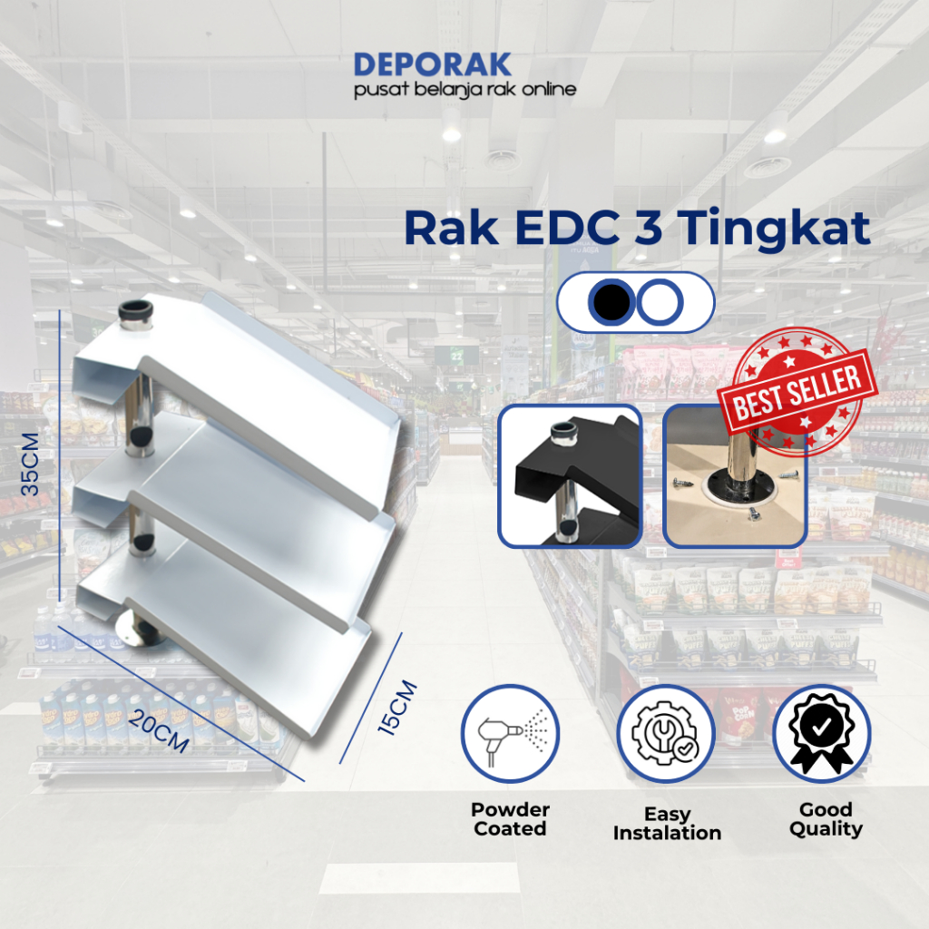 MESIN 3 Level EDC Machine Rack / 3 Level EDC Rack / EDC Stand / EDC ...