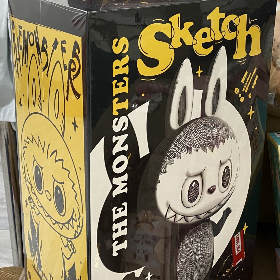 Original Popmart Mega Labubu Sketch | Shopee Philippines
