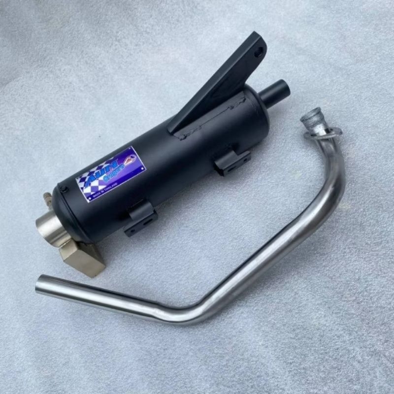 Aun Muffler pipe 1set power pipe beat carb beat fi Honda click 125i ...
