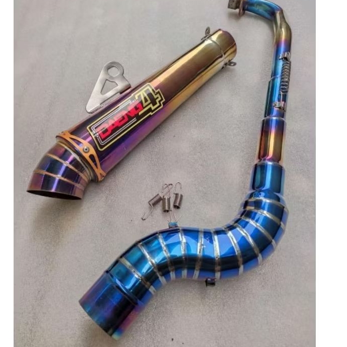 Daeng sai4 Pipe canister conical open specs exhaust Pipe for Wave 125 ...