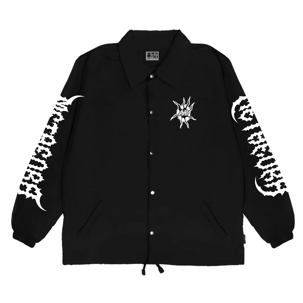 HITAM Metaphor Official Coach Jacket Warnot Black | Shopee Philippines