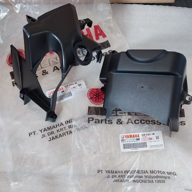 MESIN Engine FAN COVER SET LEFT RIGHT MIO SPORTY NOUVO ORIGINAL ...