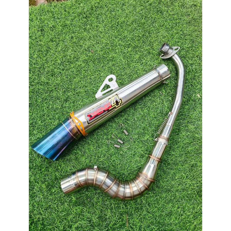 Daeng sai4 Pipe canister conical open specs exhaust Pipe for Wave 125 ...