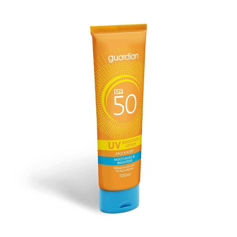 Guardian Face & Body UV Sunscreen Lotion 100ml | Shopee Philippines