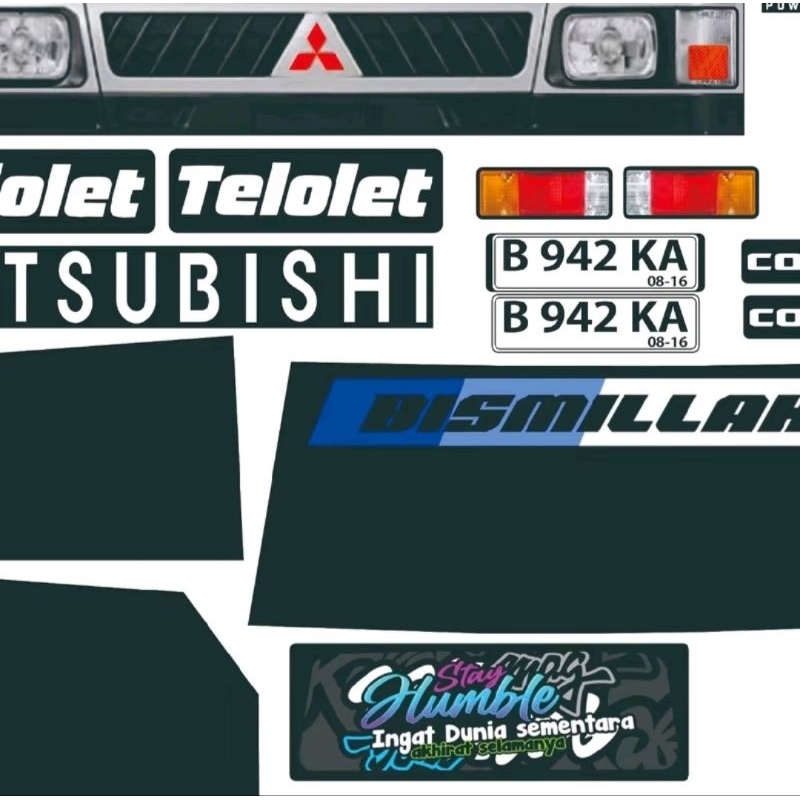 Glossy sticker for L300 pickup car toy | Shopee Philippines