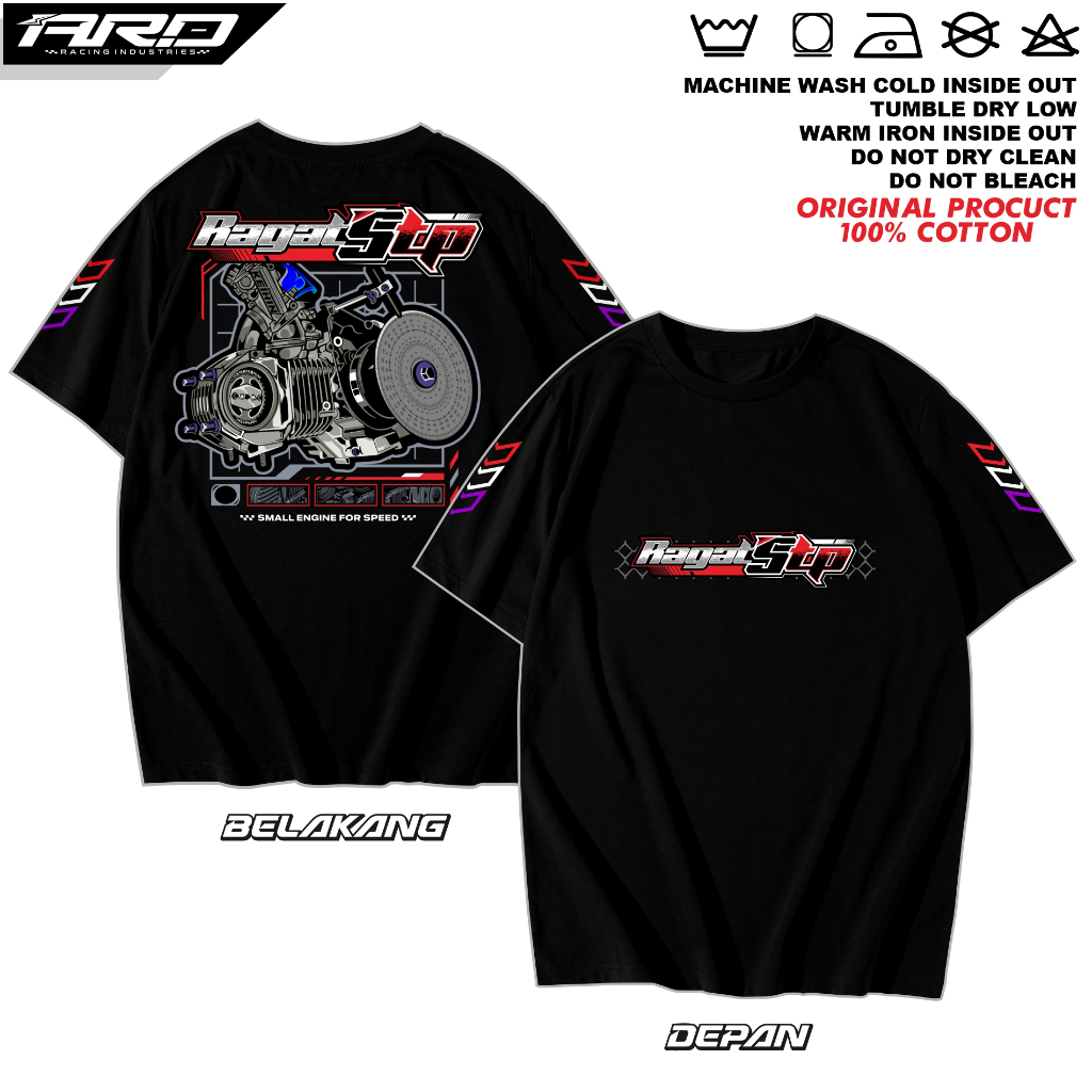 KATUN Ard-combat 5TP Cotton Combad 30s Racing T-Shirt | Shopee Philippines
