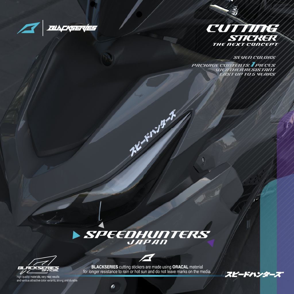Cutting Speedhunters Kanji Stickers | Speedhunters sticker ...