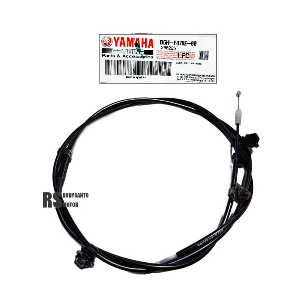 Cable Seat Lock, All New Nmax N-Max B6H-F478E-00 Original yamaha Seat ...