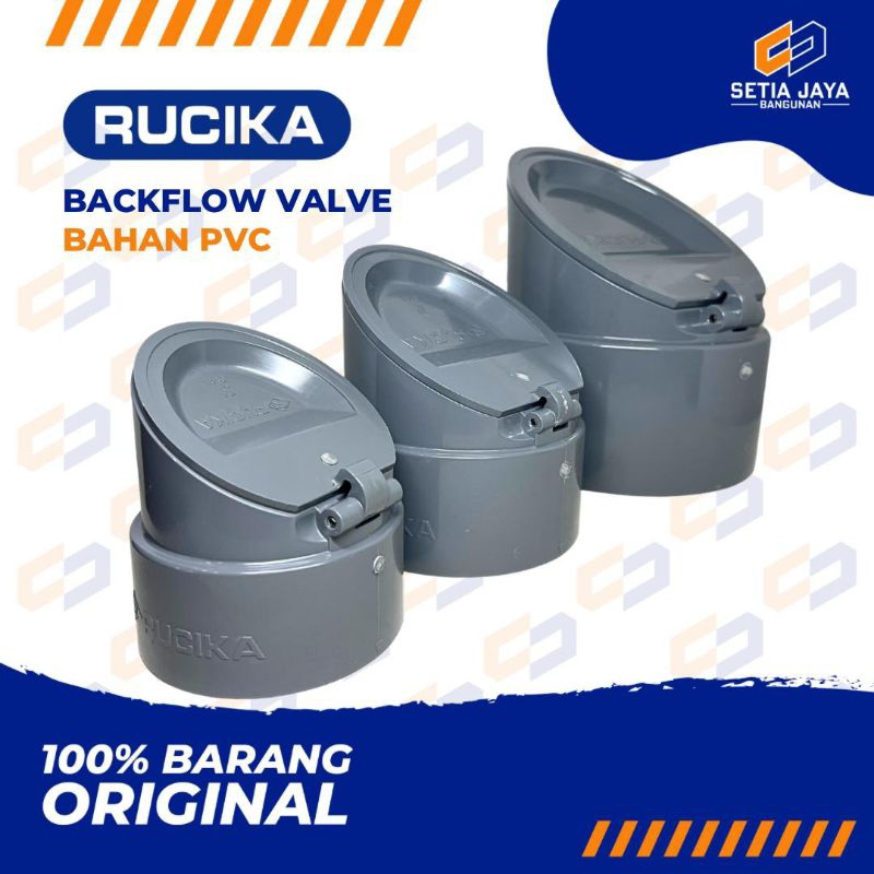 Backflow / Pipe Cover / Peralon Rucika PVC 3 / 4 / 6 Inch | Shopee ...