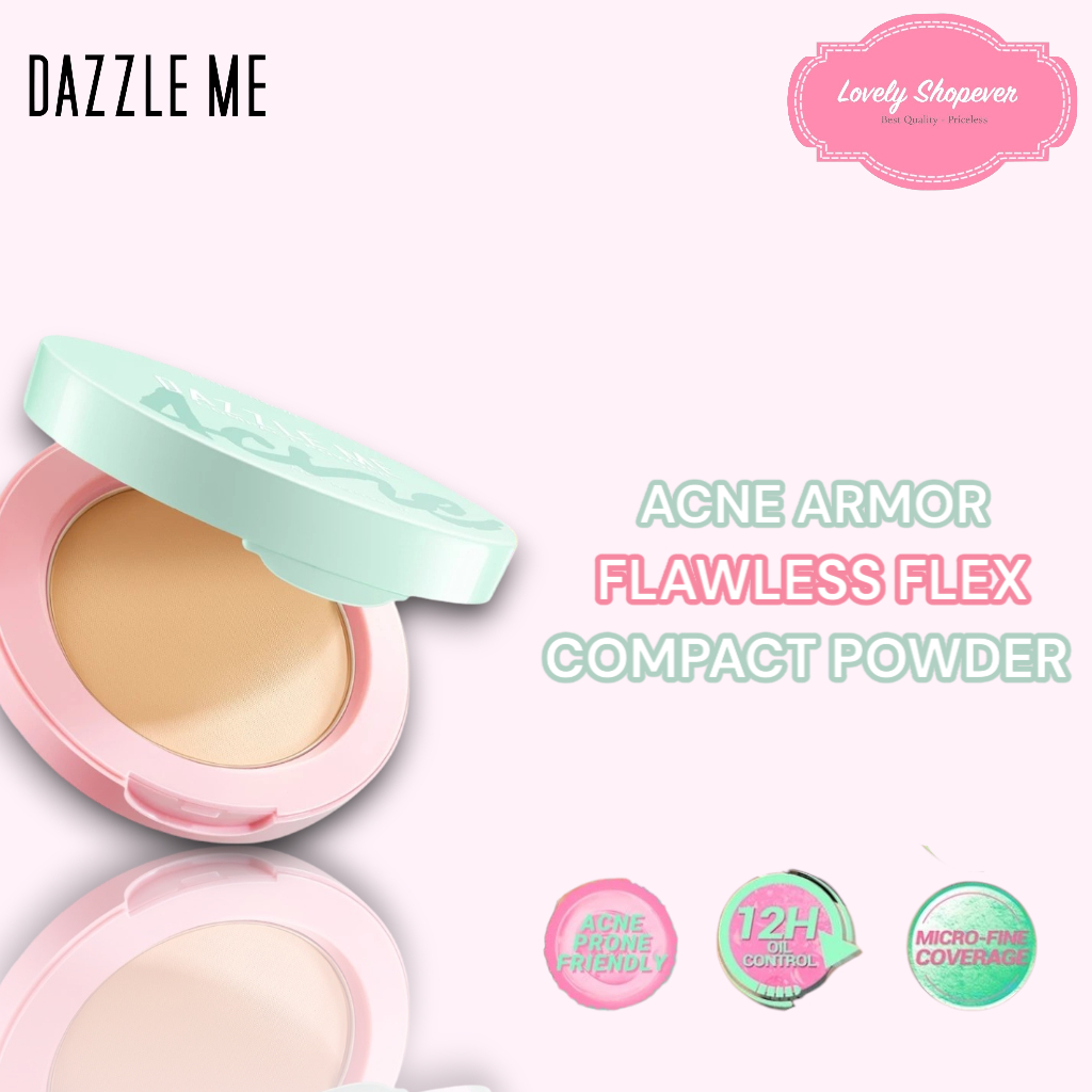 [NEW Launch] DAZZLE ME Acne Armor Flawless Flex Compact Powder Calming ...