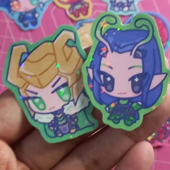 [ Marvel RIVALS ] Mini Holo Stickers | Shopee Philippines
