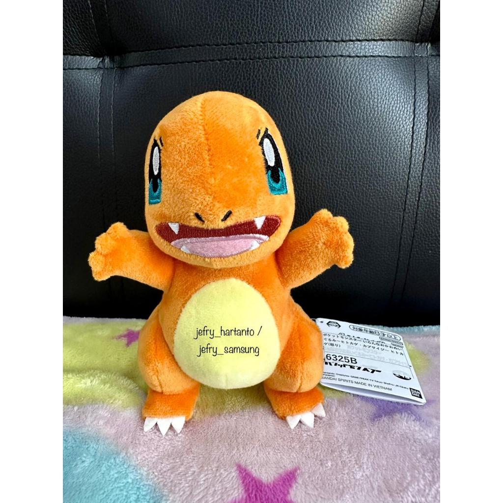 Pokemon Charmander Many Faces Angry Doll Ver. Plush Original Banpresto ...