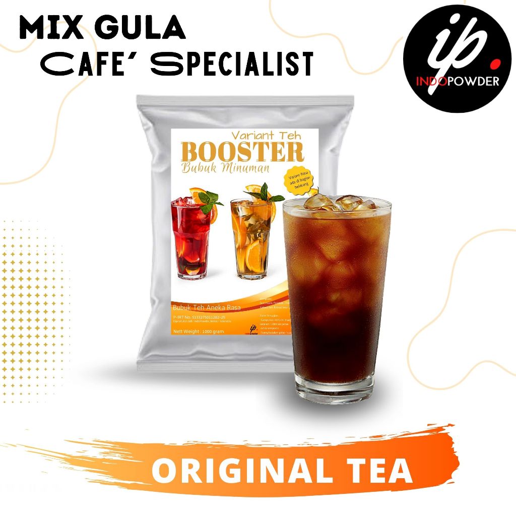 Ip Bogor - ORIGINAL TEA Flavored Drink Powder 1Kg for Cafes, Franchises ...