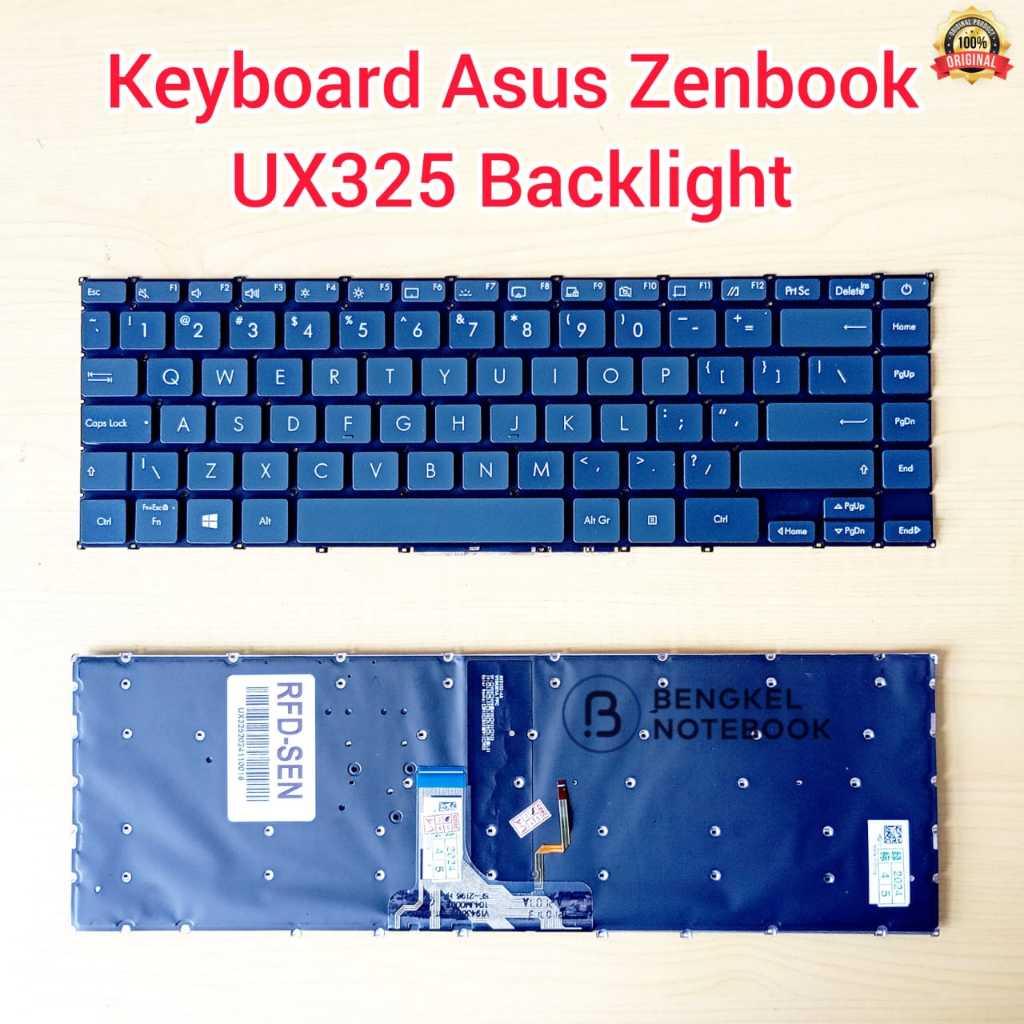 Asus Zenbook Keyboard UX325 UX325E UX325EA UX325J U3700 UXF3000E UM325 ...